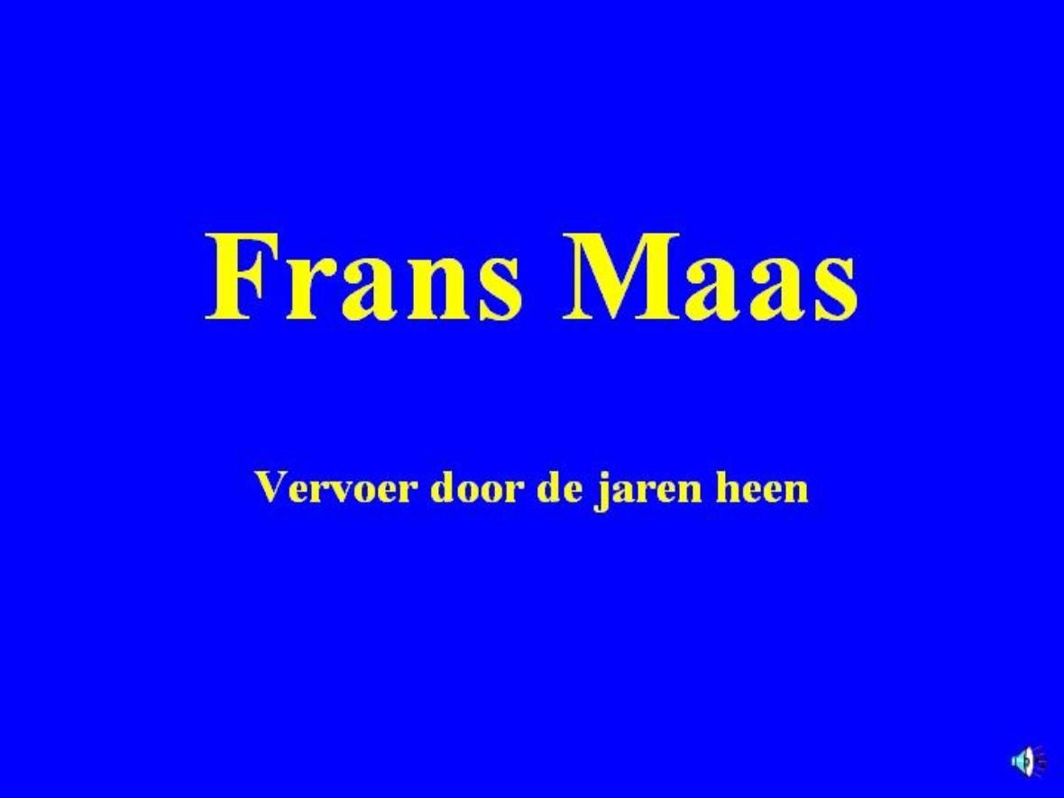 Boek Vervoer door de jaren heen – Frans Maas Museum Verzameling