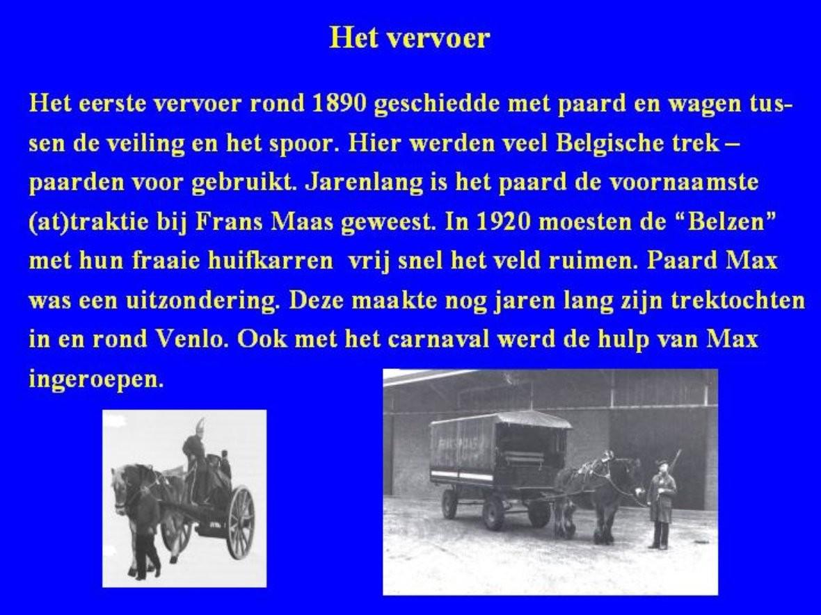 Boek Vervoer door de jaren heen – Frans Maas Museum Verzameling